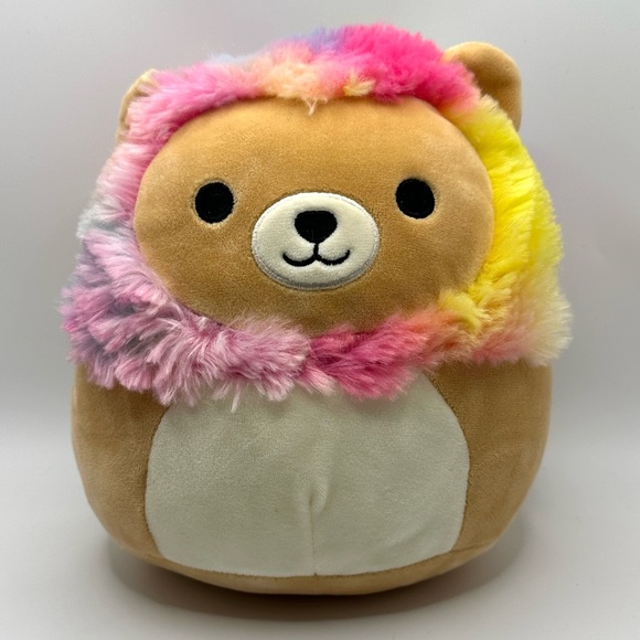 Squishmallows | Toys | Leonard The Rainbow Lion 8 Squishmallow ...